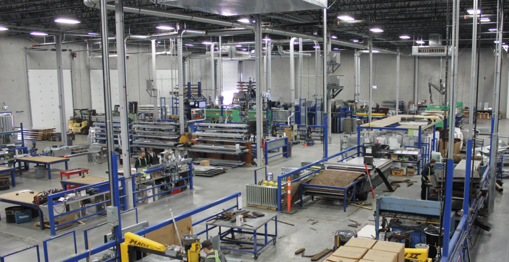 Duct Fabricating – Viaduct Sheet Metal Ltd.